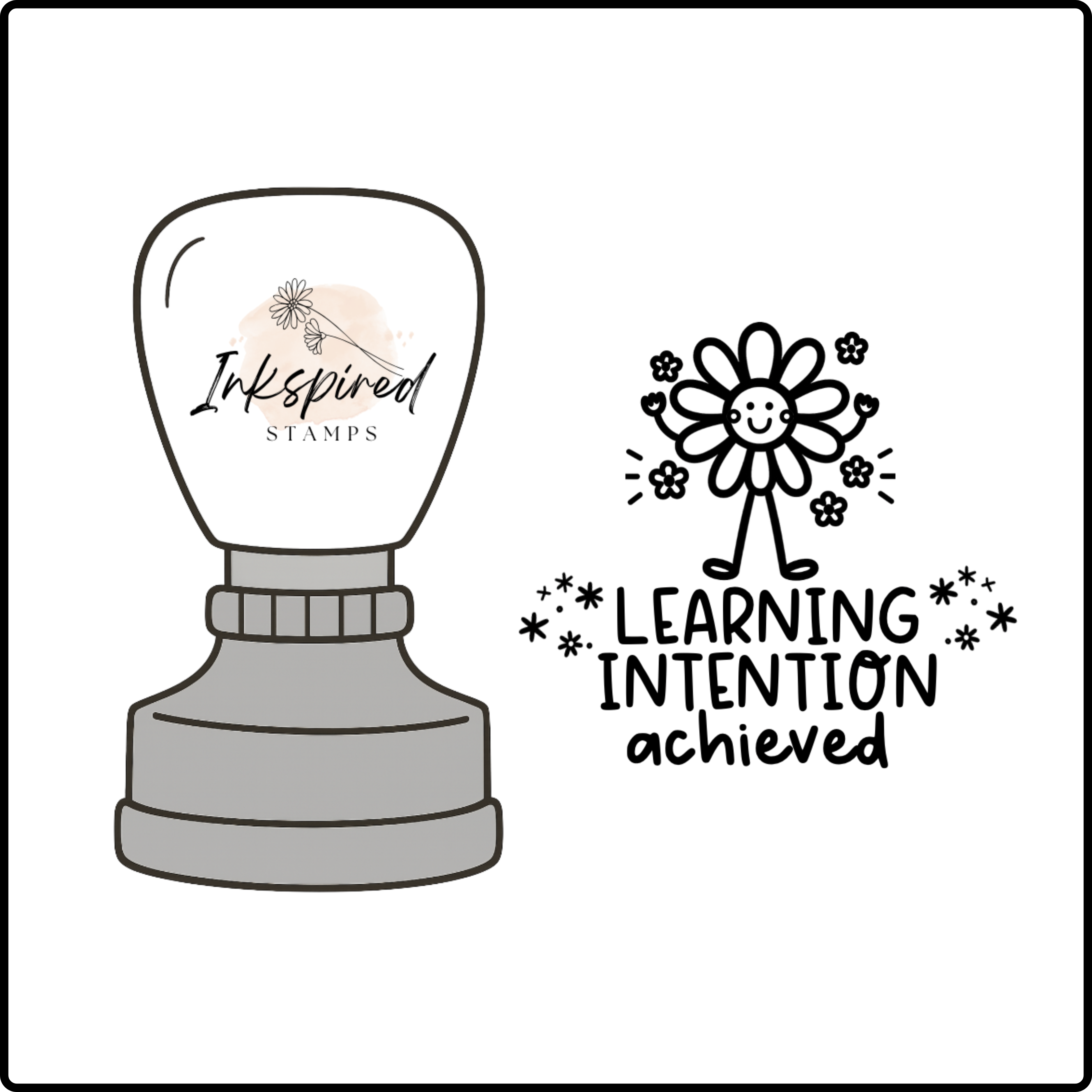 Learning Intention Achieved Stamp – Inkspired Stamps